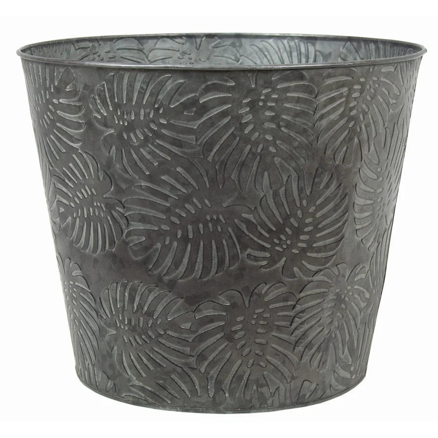 Metal Pot - Embossed – Family Flowers Inc